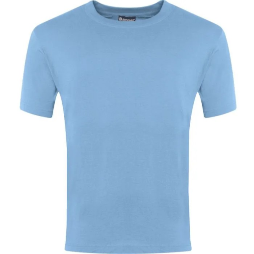 Sky Blue T-Shirt | Uniforms Plus